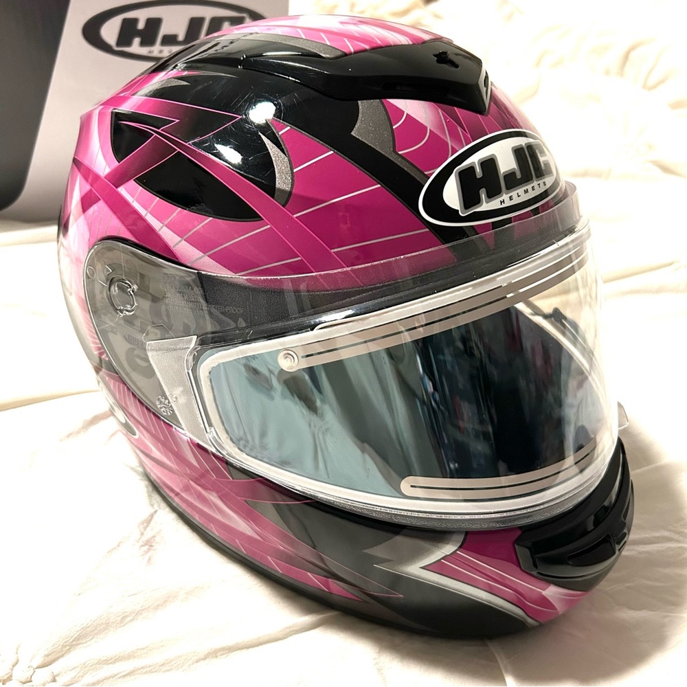 Hjc Snowmobile Helmet & Heated Shield - Gem